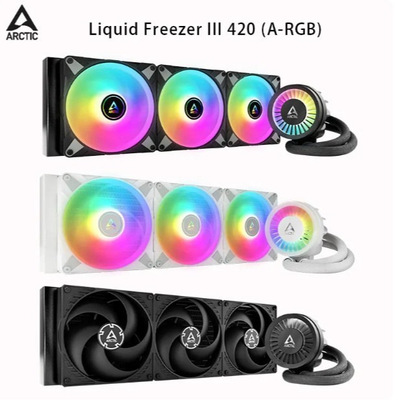 ARCTIC IIIPro420水冷散热温控ARGB台式机多平台电脑水冷散热器