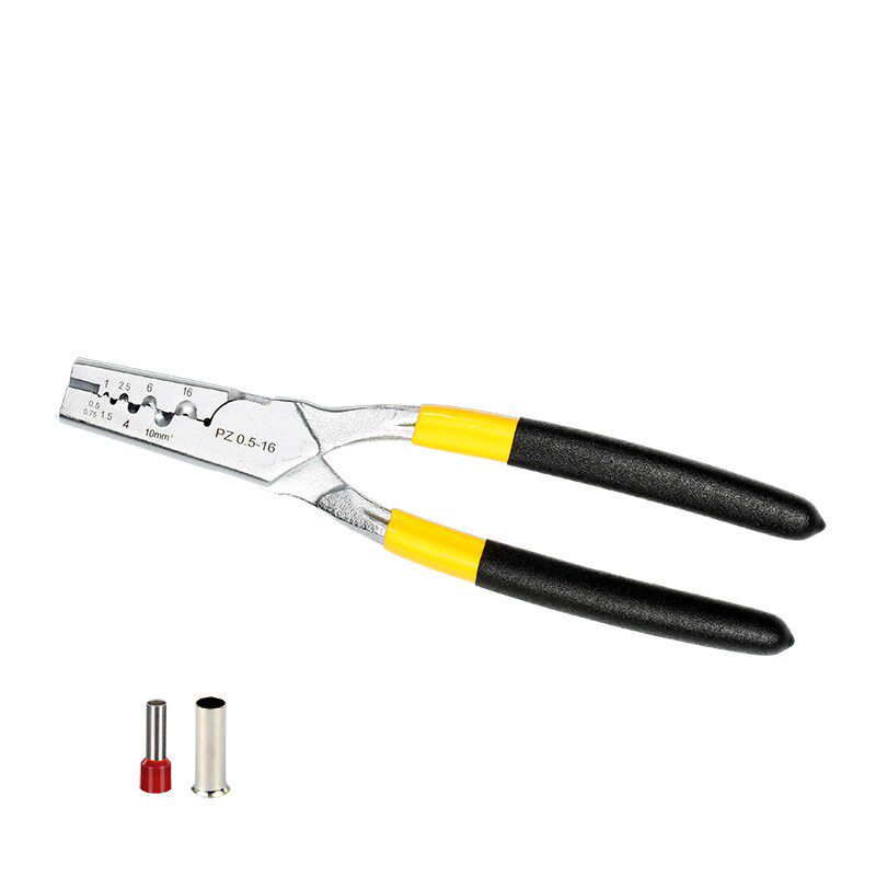 压线钳管型端子钳GT小铜管压线钳 手动接线器工具 铜管连接压接钳