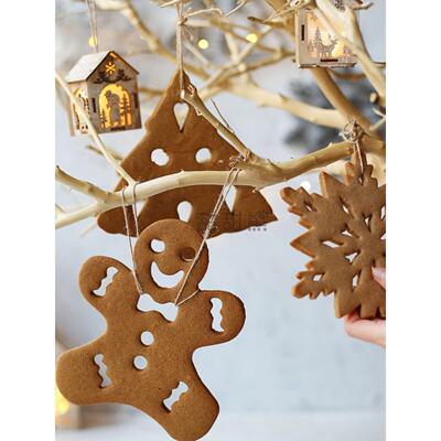 烘焙模具圣诞超大号姜饼人雪花不锈钢模Christmas cookie cutter