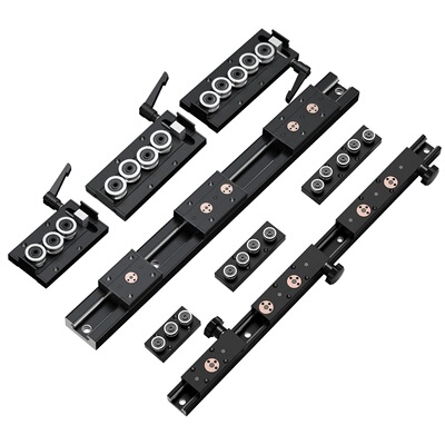 双轴心直线B导轨SGR10E1/5N/20N/25/53/50/08 SGUPL-3/4/5轮锁紧