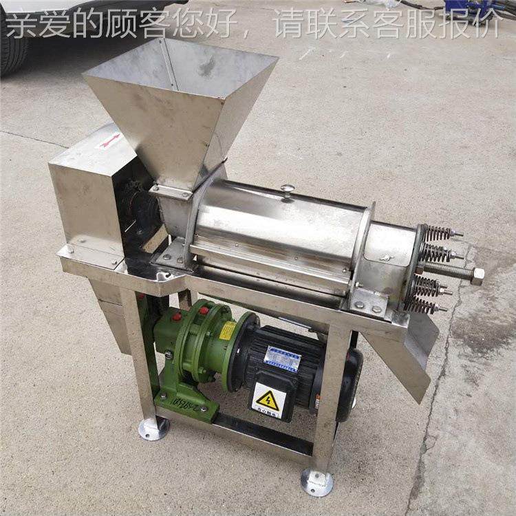 大型苦瓜汁榨汁机 果蔬汁压榨大奖榨汁设备 油甘果紫薯榨汁机