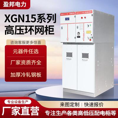 SF6全绝缘充气柜环网柜10kv35kv高压开关柜XGN15固体柜开闭所箱zb
