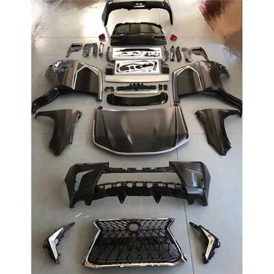 LX570老改新包围套件前脸前中网