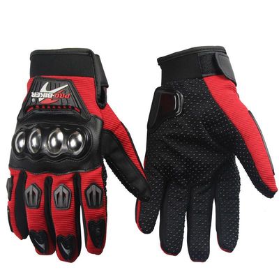 Riding Tribe摩托车骑行手套夏冬四季触屏全指越野车防摔透气手套