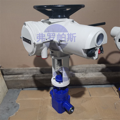 DN65对焊高压蒸汽电动截止阀 J961H/J961Y-100V智能型电动截止阀