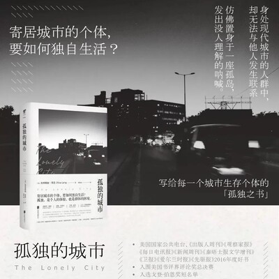 【5-8月限时特价】孤独的城市  出版人周刊、纽约时报2016年度好书 未读出品 卢思浩张皓宸诚意推荐 未读
