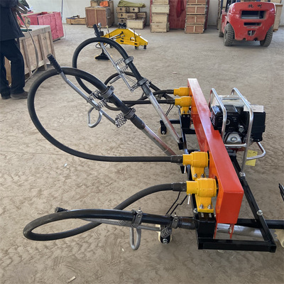 铁路捣固棒 线路道砟道床捣实 铁路内燃一拖四软轴捣固机ND-4.2*4