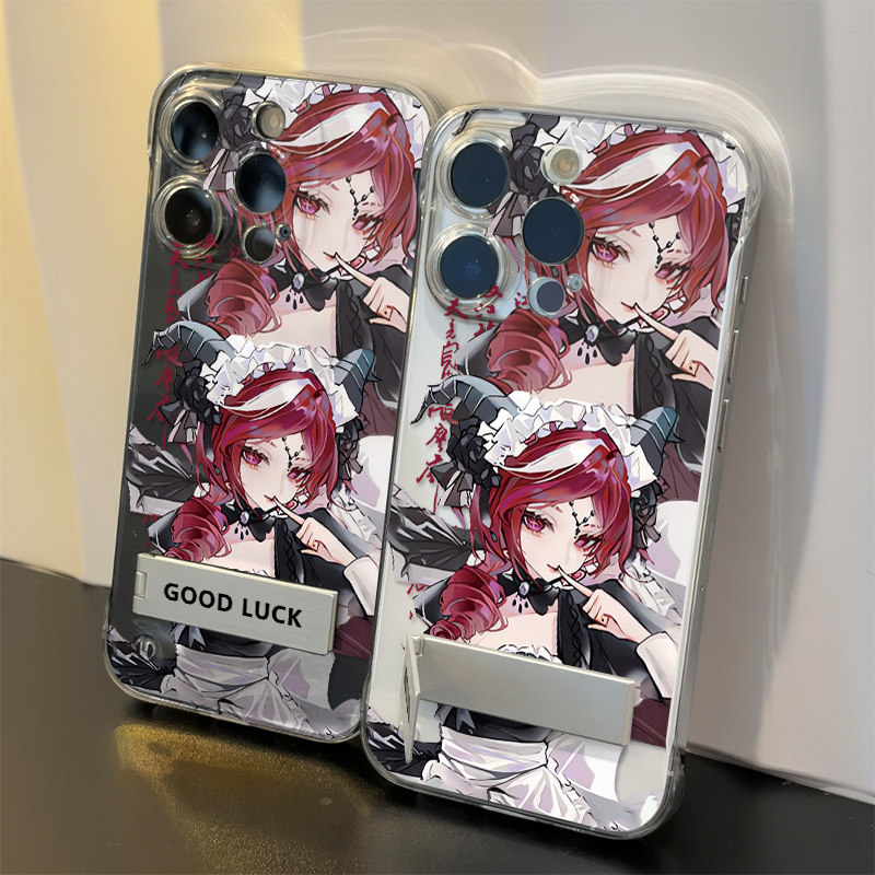 华为Mate70第五人格祭司14ProMax超薄13带支架iPhone17可爱荣耀x70i透明无边框OPPOReno16手机壳硬苹果15适用