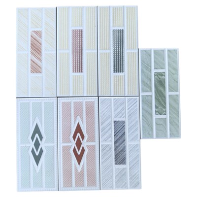 外墙砖瓷砖室外112mm*255mm印花瓷砖自建房瓷砖11.2cm*25.5cm户外