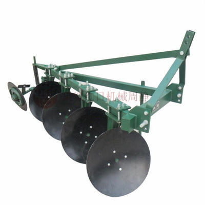 轻型圆盘犁   红日light duty disc plough hitch tractor 圆管犁
