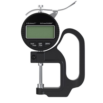 精选沪豪数显测厚仪厚度测量仪千分尺测厚规薄膜测厚仪纸张厚度测