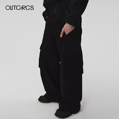 OUTCiRCS重工多功能工装裤春秋款