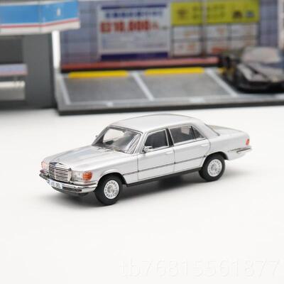 正品奔驰驰450SEL W116 Maxwell及物 1:64 奔S金级五代仿真合车汽