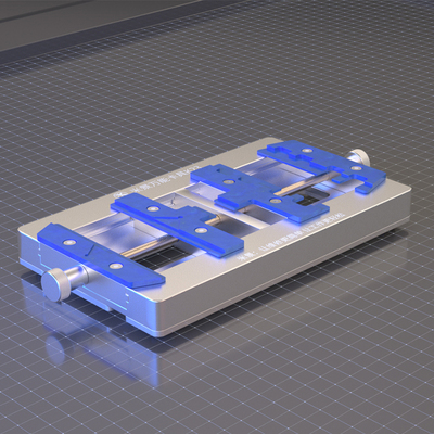 米景K23多功能维修夹具双轴承耐高温手机主板BGA芯片维修平台卡具