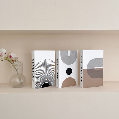 现代简约装饰书摆件桌面摆设