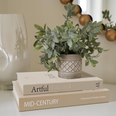 现代简约可打开小众桌面装饰品高级感仿真书收纳盒高颜值假书摆件