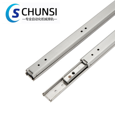 供应IDA62-250双层三节式滑轨20系列SUS304不锈钢滑轨C-SSRXY20