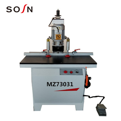 单/双头铰链钻孔机木工机械合页钻木工开孔机 MZ73031