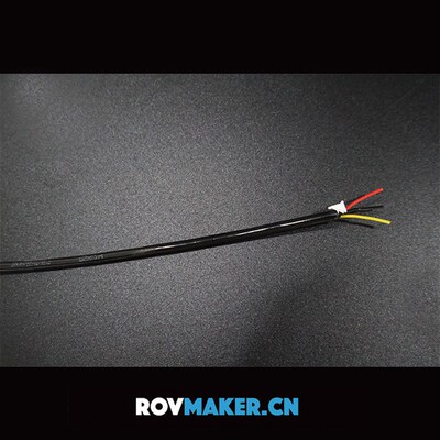 ROV动力线 三芯 聚氨酯外护套 FEP内护套 大电流15A 现货一米起拍