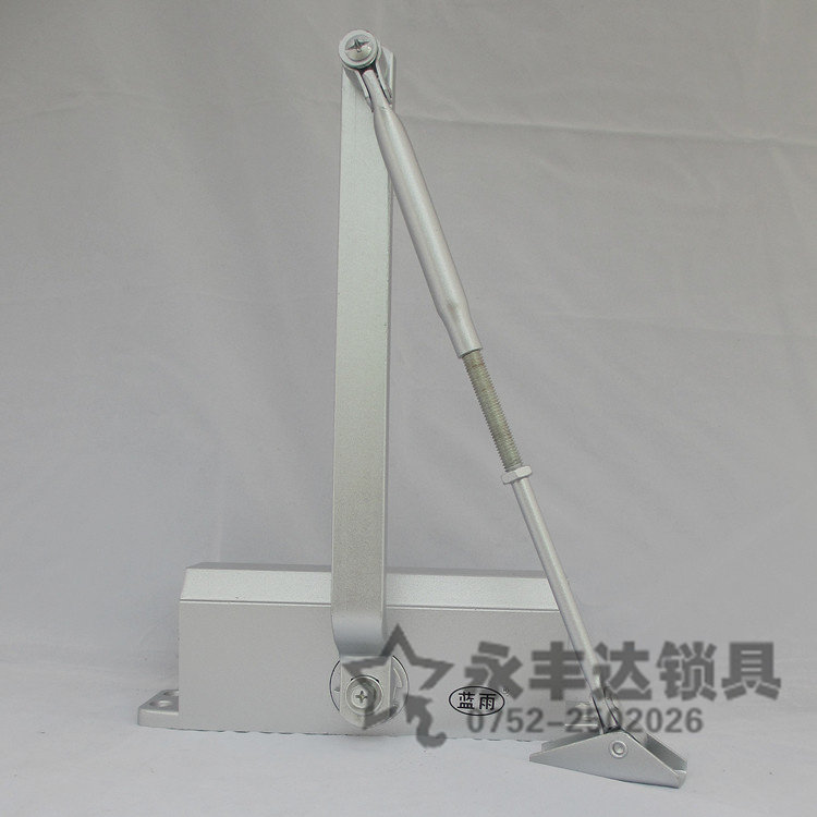 蓝雨闭门器关门器自闭器自动弹闭合器180度弹簧缓冲力可调大号