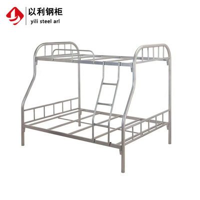 50管镀锌子母床 加厚学生宿舍高低铁架床 双层上下铺床架子母床