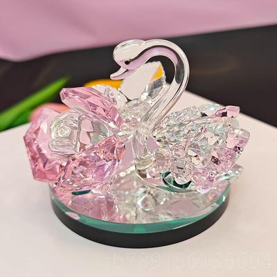 高档车载尚香水车内饰品件摆座水晶玫瑰花摆件创意时装饰汽车香熏