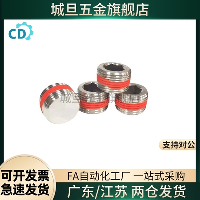 不锈钢带密封涂层型锥型沉头螺塞 堵头 MSWTSK J S 1 2 3 4 6 8
