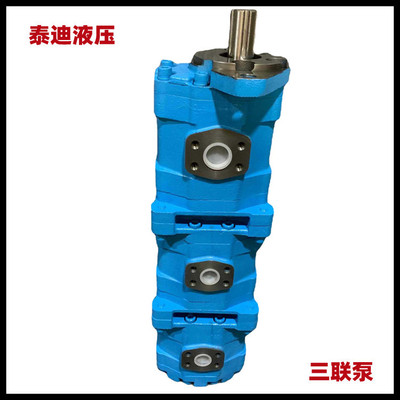 CBY2032/2032/K1012-A2FR三联齿轮泵 钻机用高压三联泵