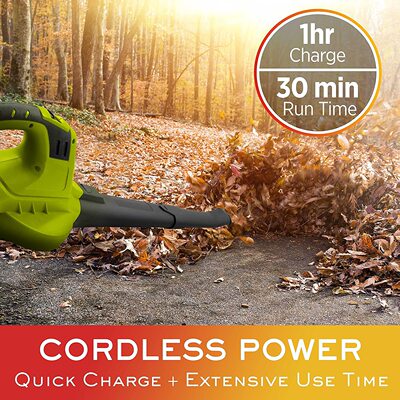 【包邮】20V Leaf Blower 无绳无线直流锂电充电式树叶吹风机吹叶