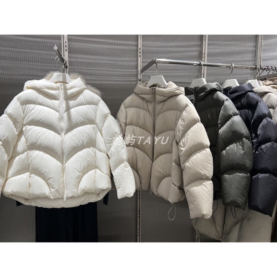 JN江南冬季面包羽绒服连帽宽松