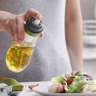 喷油瓶加拿大Trudeau厨房喷雾化气压式家用雾状橄榄油玻璃喷油壶