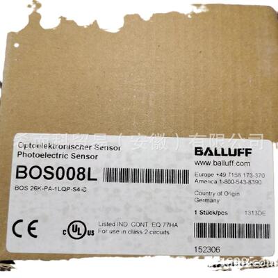 巴鲁夫Balluff 接近开关 BOS26K-PA-1LQP-S4-C 光电开关传感器