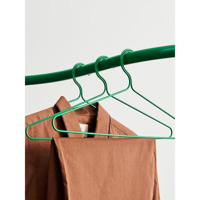 sort丹麦HAY彩色金属衣架多色家用挂衣撑衣晾衣北欧Colour Hanger