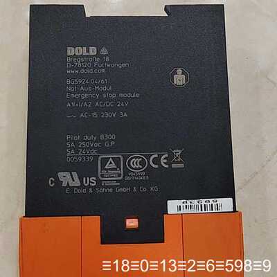 DOLD多德安全继电器，型号BG5924.04/61