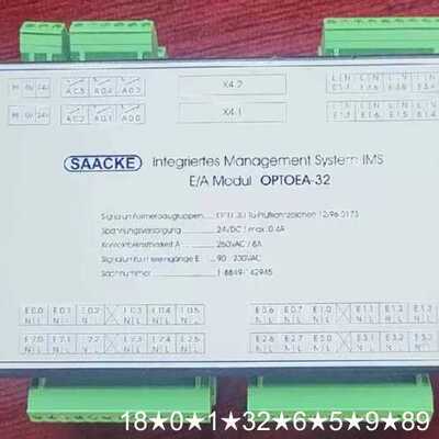 SAACKE E/A MODUL OPTOEA-32 1