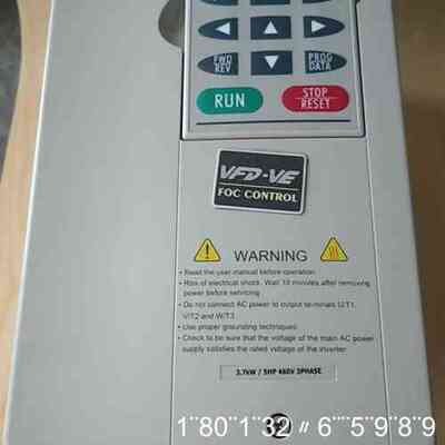 变频器VFD-037V43A-2成色非常漂亮，功能