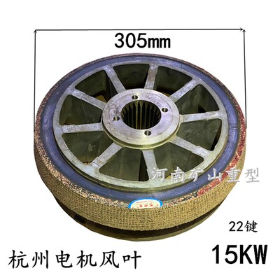 YHZ160M2-4 13KW杭州锥形电机风叶制动轮刹车盘10T电动葫芦刹车片