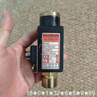 MacGREGOR DS 302压力传感器，387 7053