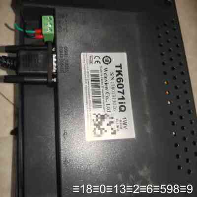 威纶通TK6071iQ触摸屏，工业级工控显示屏，，有议价