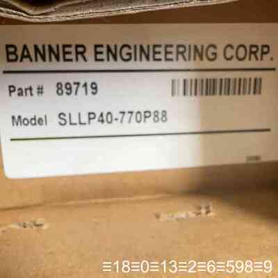 邦纳BANNER安全光幕 SLLP40-770P88，S议价