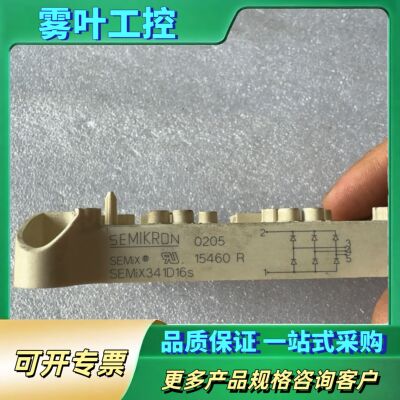 赛米控（SEMIKRON）SEMIX341D16s 三相整流【议价】