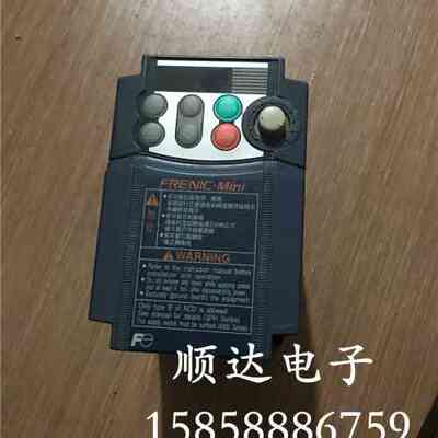 富士变频器FRN0.75C1S-7C0.75KW 380V成色漂亮 质量保证【议价】