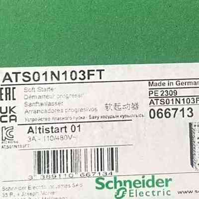 议价ATS01N103FT 软启动器 3A 110/480V 工控配件维修