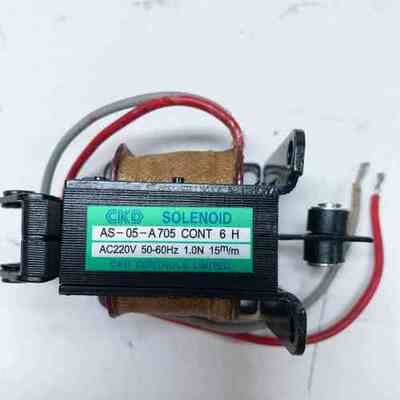 AS-05-A705 CKD推拉式电磁铁 牵引电磁铁 AS-03 220V 1.0Kg 15mm