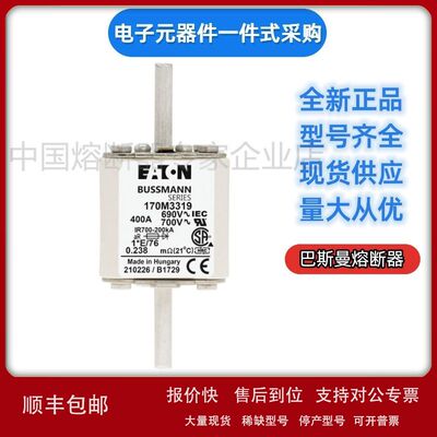 巴斯曼 bussmann 熔断器 170M3448 170M3488 170M3489 170M3490议