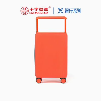CROSSGEAR十字勋章瑞军士刀女中置高品质宽拉杆旅行李密码登机箱