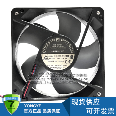 康姆罗顿COMAIR ROTRON MC48B6NDNX 48V 0.18A 8.4W 12CM散热风扇