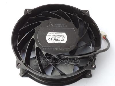原装台达Delta 20cm 48V7A 超暴力大风量铝框散热风扇THB2048HG