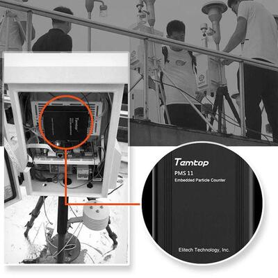 美国1Temtop PMS 1粒计数器携空气质量测量仪抗干扰粉尘检便子测