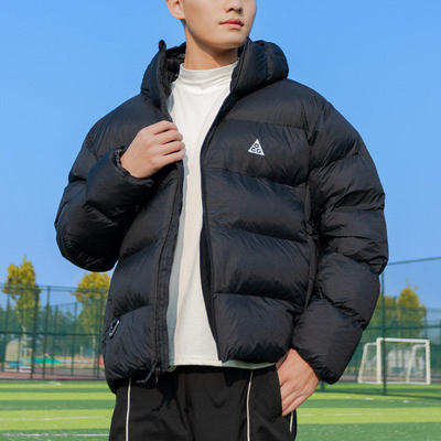 NIKE耐克acg棉服男 冬冬新款男士户外防风保暖黑色面包服FV8911